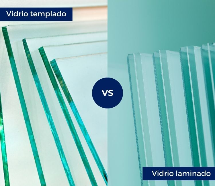 Diferencias entre vidrio templado y laminado - VITROGLASS